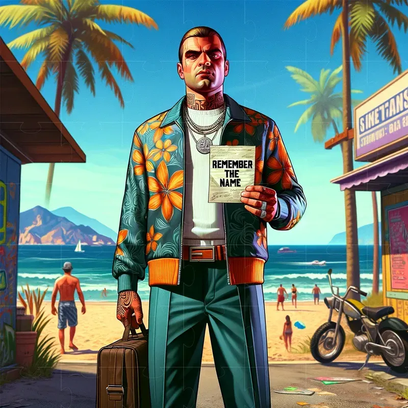 Gta Posters With Text Messages DALL·E Prompt | PromptBase