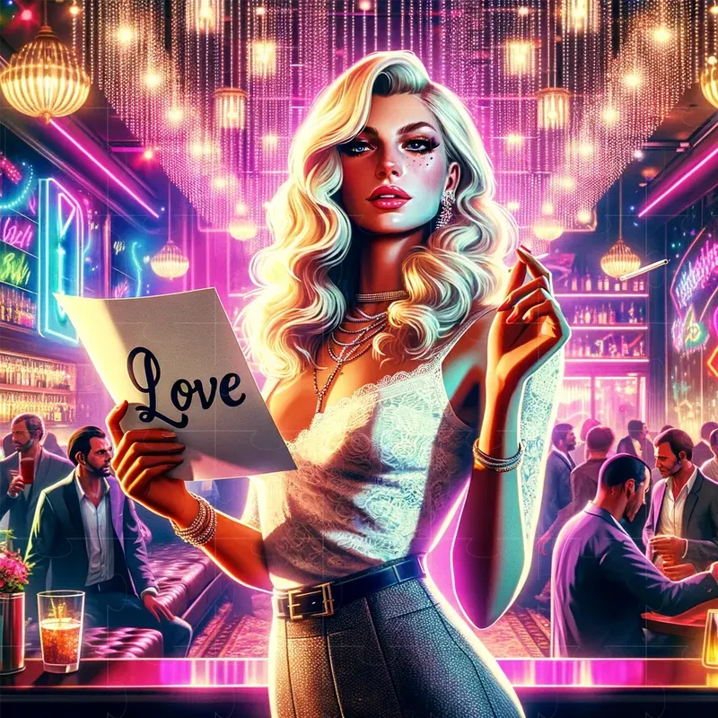 Gta Posters With Text Messages DALL·E Prompt | PromptBase