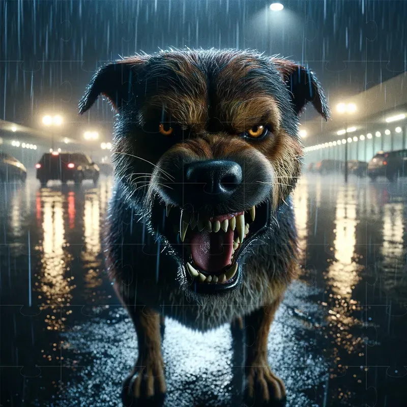 Cinematic Angry Animals DALL·E Prompt | PromptBase
