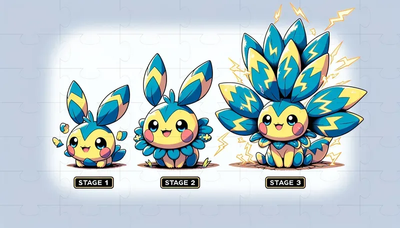 Pokemon Evolutions DALL·E Prompt | PromptBase