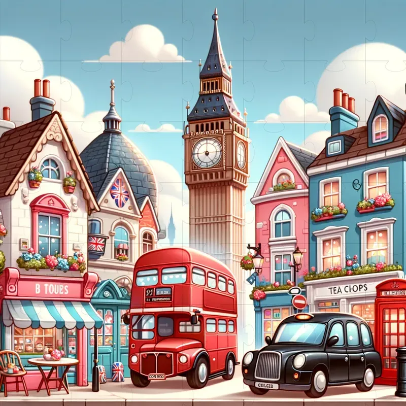 Cartoon Cities DALL·E Prompt | PromptBase