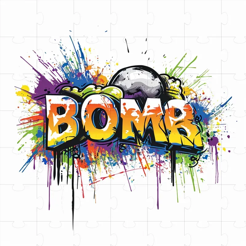 Graffiti Texts Midjourney Prompt | PromptBase