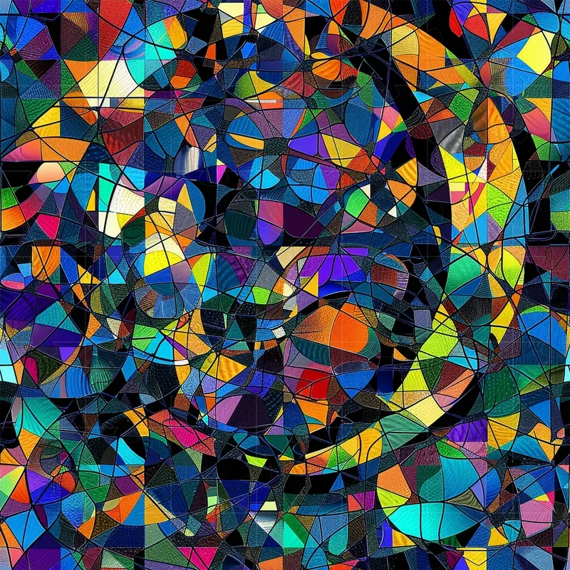 Colorful Abstract Seamless Patterns Midjourney Prompt | PromptBase
