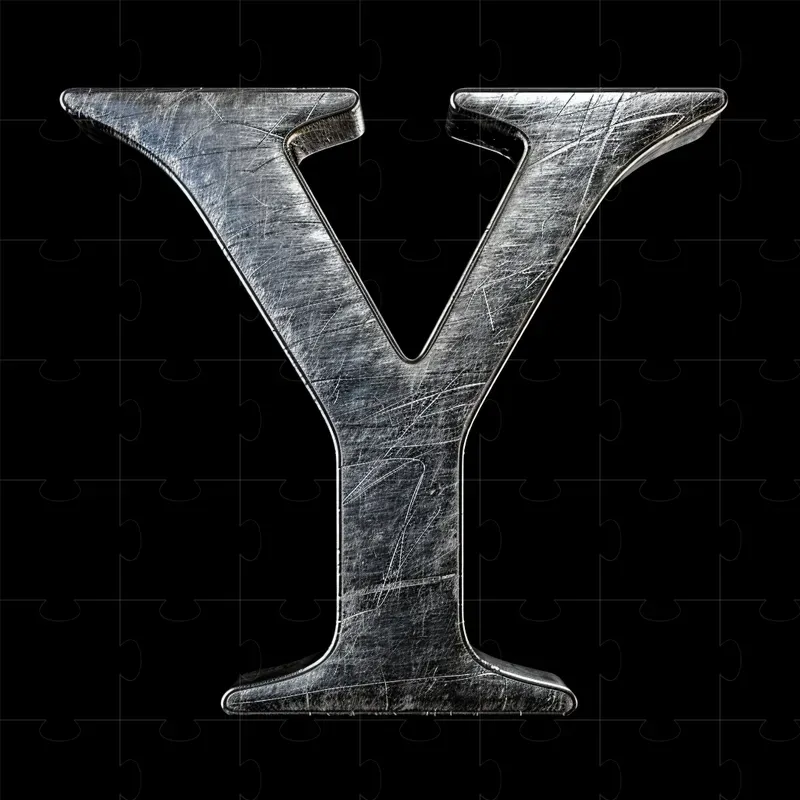 Rough Titanium Letters Midjourney Prompt | PromptBase