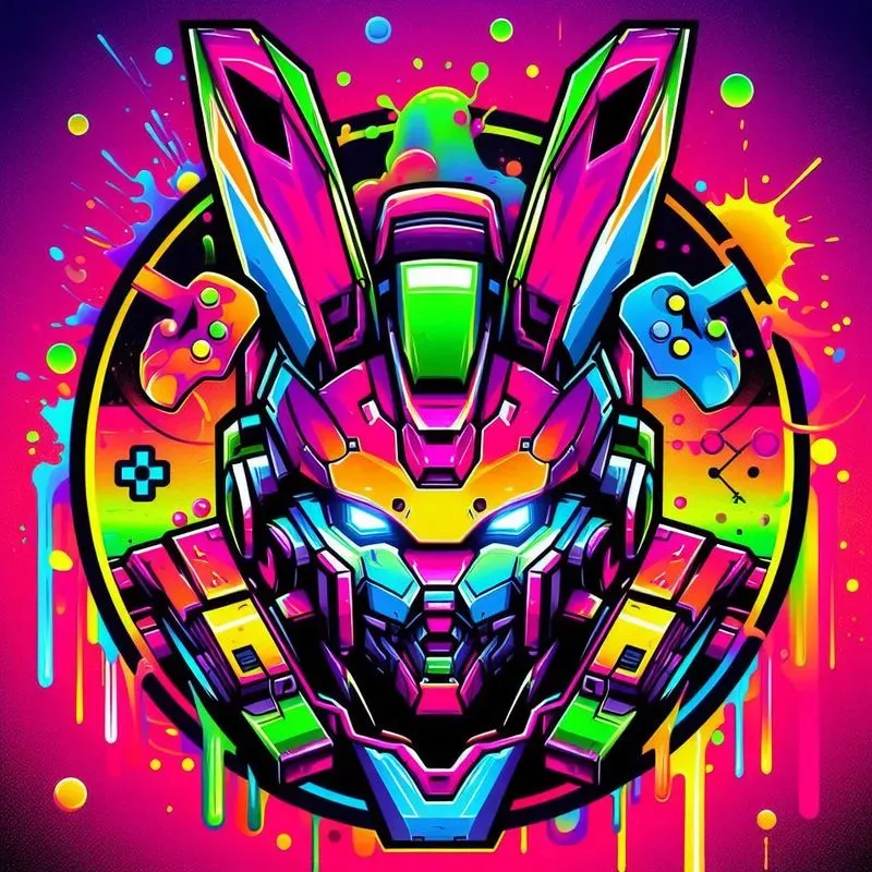 Vibrant Gaming Themed Icons DALL·E Prompt | PromptBase