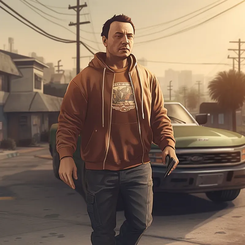 Famous People As Gta Characters Midjourney Prompt | PromptBase