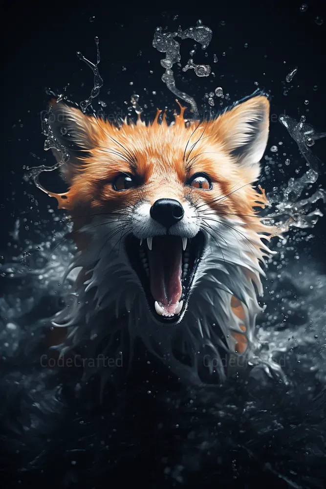 Animals Popping Out Of The Water Midjourney Prompt | PromptBase