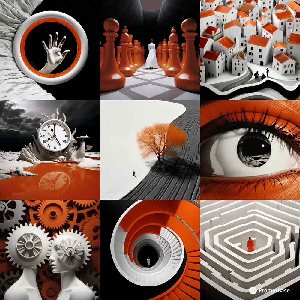 Powerful Surrealism Shots Midjourney Prompt | PromptBase