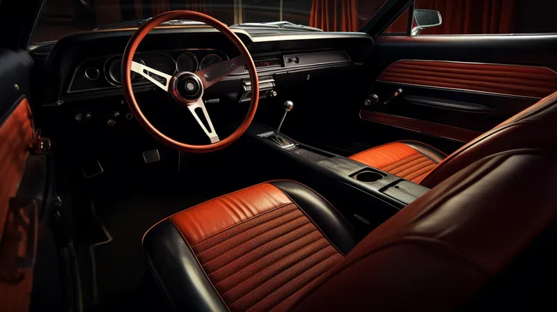 60s And 70s Car Interior Designs Midjourney Prompt | PromptBase