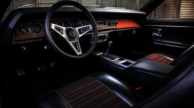 60s And 70s Car Interior Designs Midjourney Prompt | PromptBase