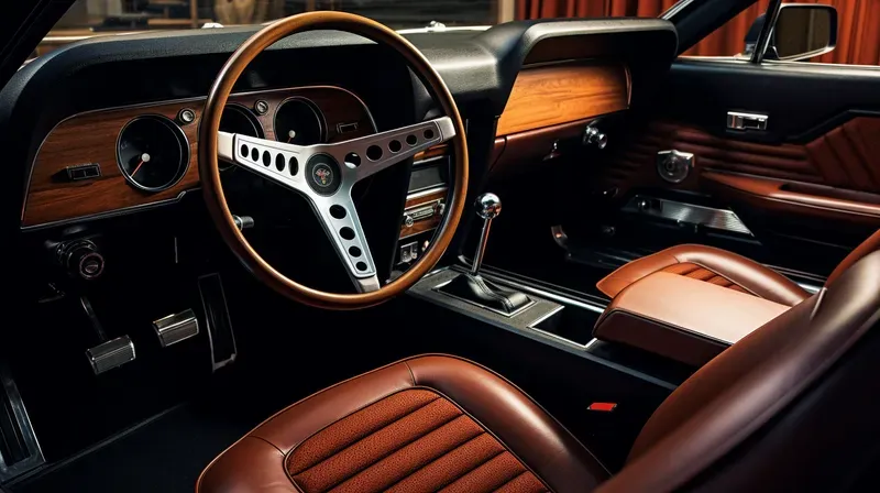 60s And 70s Car Interior Designs Midjourney Prompt | PromptBase