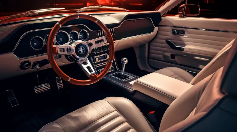 60s And 70s Car Interior Designs Midjourney Prompt | PromptBase