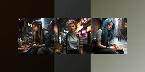 Cyberpunk Samurai Girls Midjourney Prompt | PromptBase