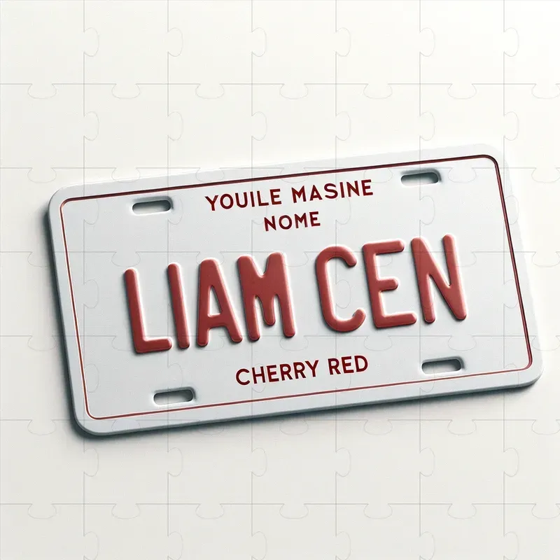 Craft Your Signature License Plates DALL·E Prompt | PromptBase