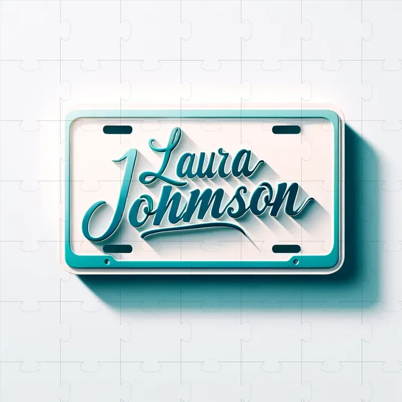 Craft Your Signature License Plates DALL·E Prompt | PromptBase