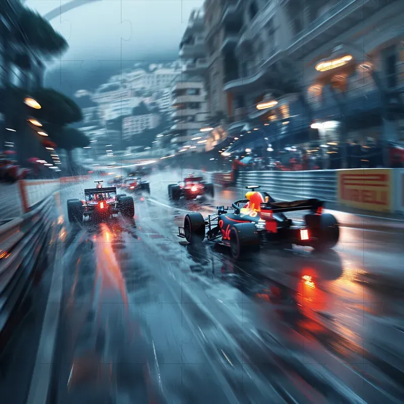 Realistic F1 Action Shots Midjourney Prompt | PromptBase