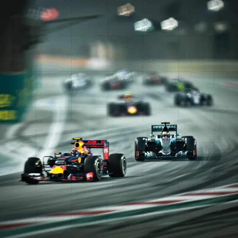 Realistic F1 Action Shots Midjourney Prompt | PromptBase