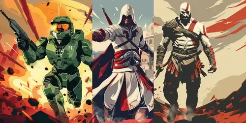 Best Video Game Art AI Prompts | PromptBase