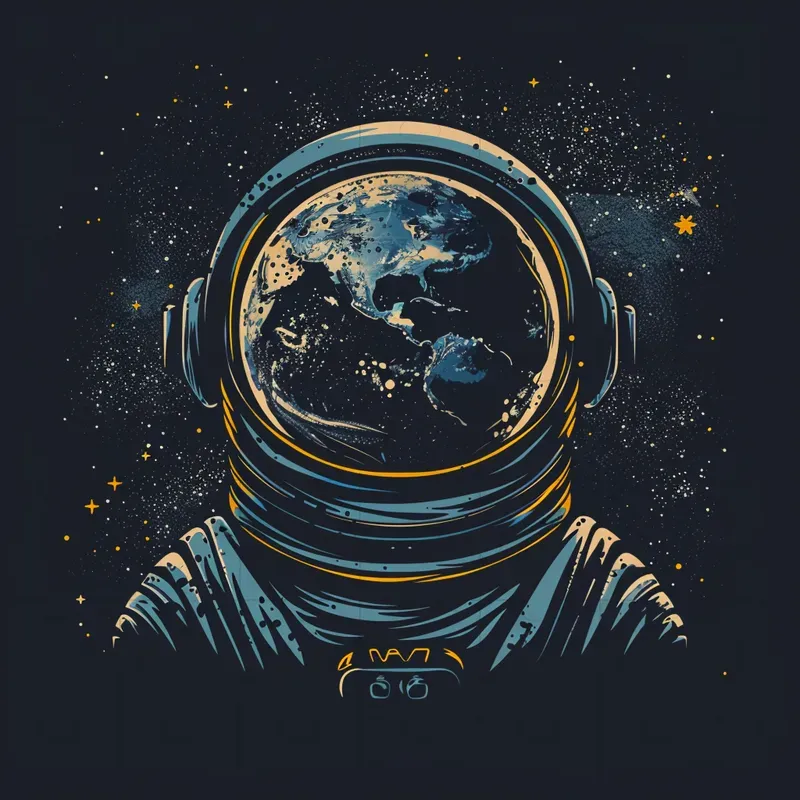 Nasa Space Theme Shirt Designs Midjourney Prompt | PromptBase