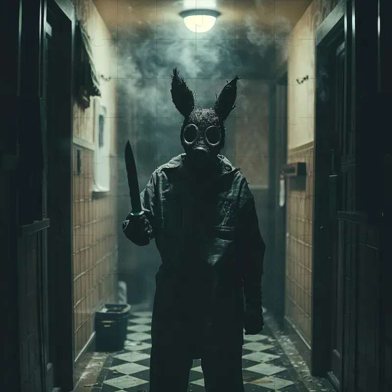 Cinematic Horror Movie Stills Midjourney Prompt | PromptBase