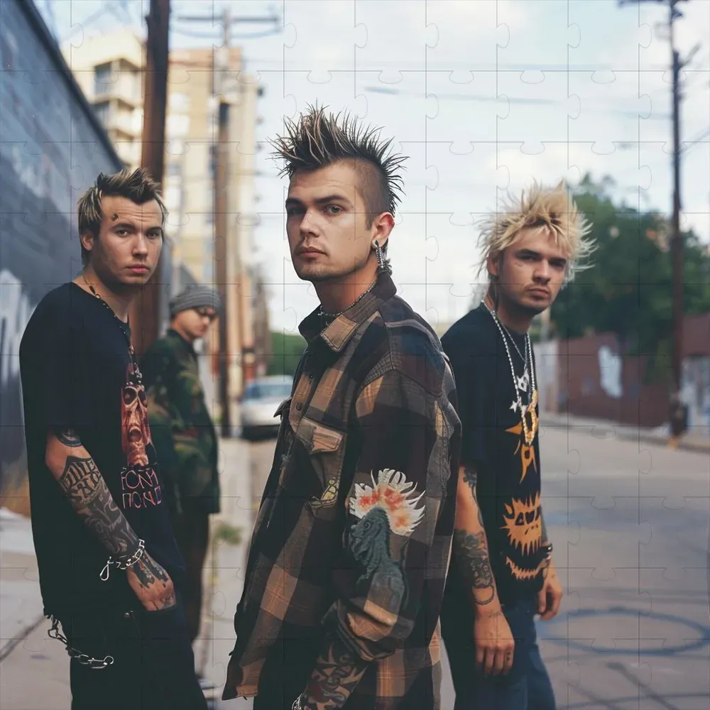 2000s Punk Rock Bands Midjourney Prompt | PromptBase