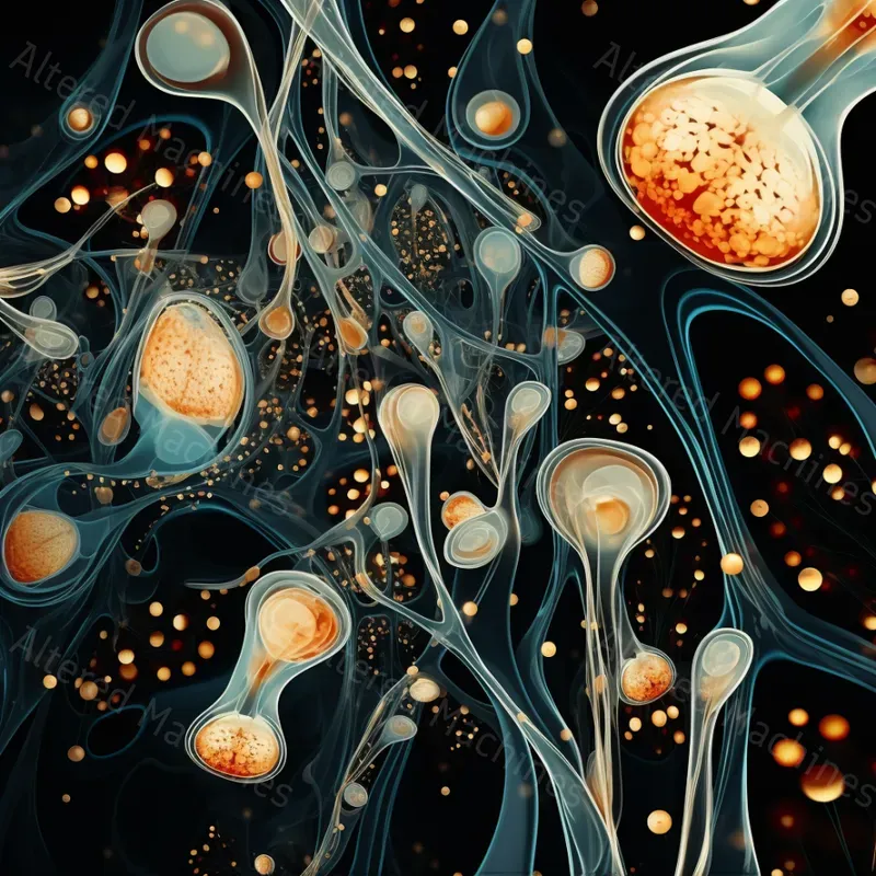 Microscopic Abstract Patterns Midjourney Prompt | PromptBase