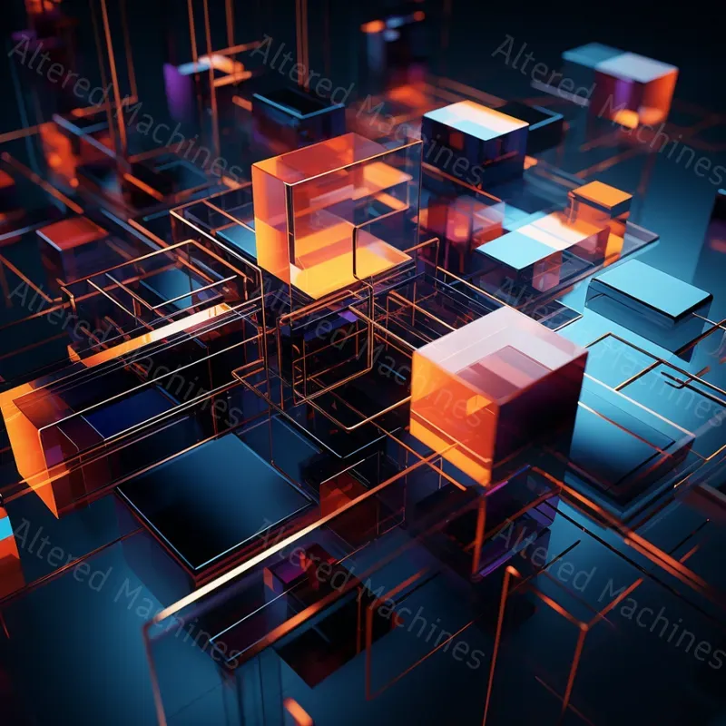 Abstract 3D Structures Midjourney Prompt | PromptBase