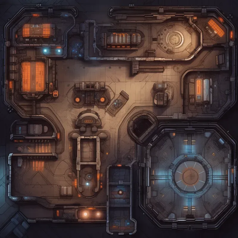 Tabletop RPG Maps Midjourney Prompt | PromptBase