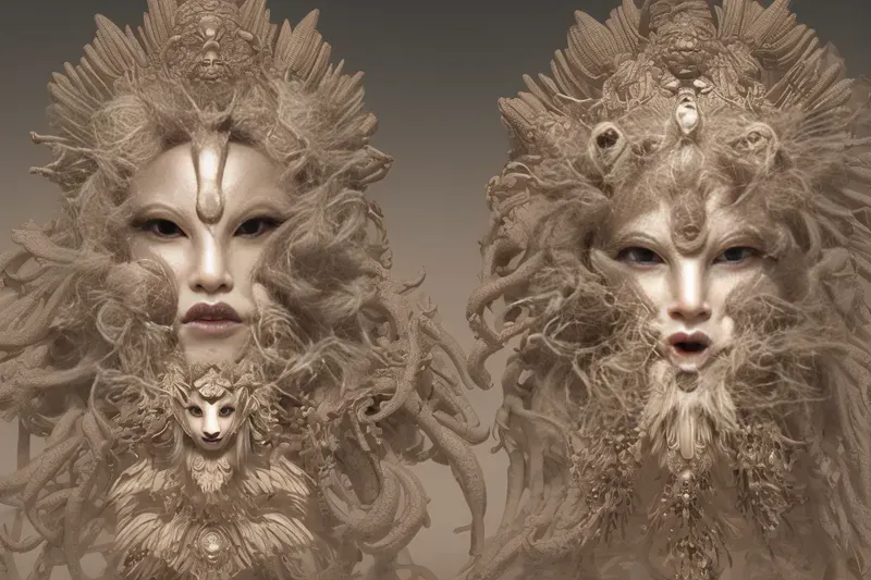 Goddess Masks Stable Diffusion Prompt | PromptBase