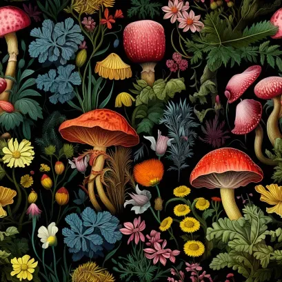 Whimsical Nature Backgrounds Midjourney Prompt | PromptBase