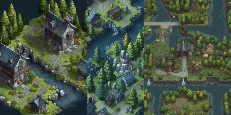 The Tilemap Generator Midjourney Prompt | PromptBase