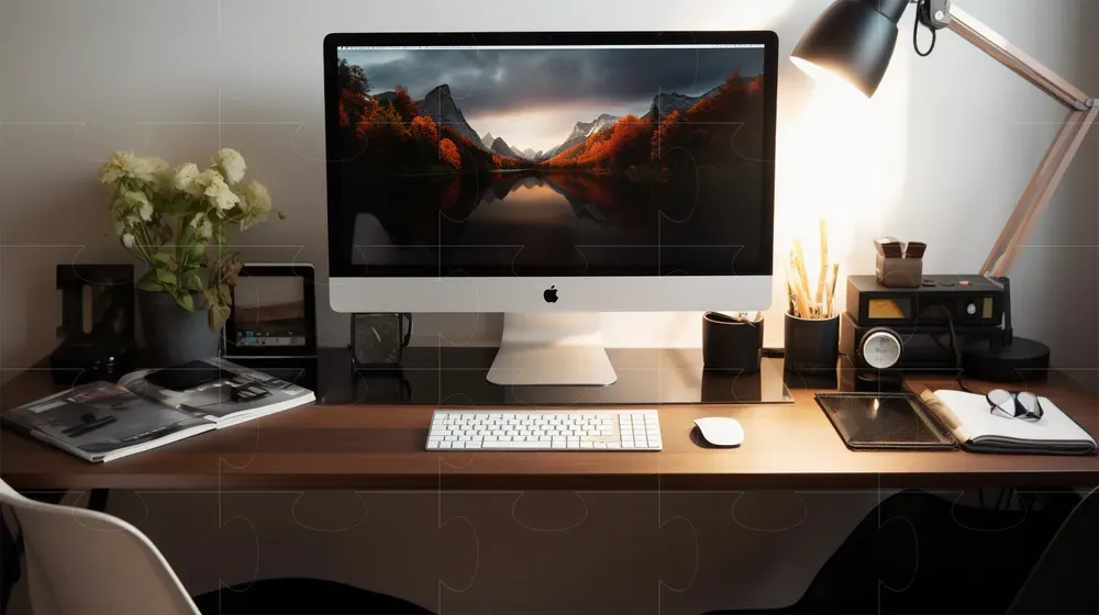 Minimalistic Workspaces Midjourney Prompt | PromptBase