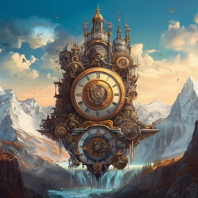 Steampunk Nature Fantasy Art Customs Midjourney Prompt | PromptBase