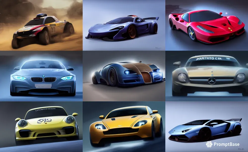 Car Drawings Stable Diffusion Prompt | PromptBase