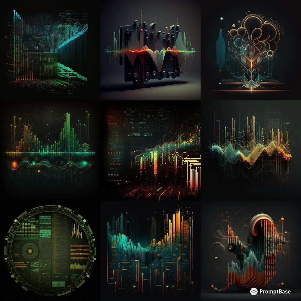 Abstract Cyber Art Midjourney Prompt | PromptBase