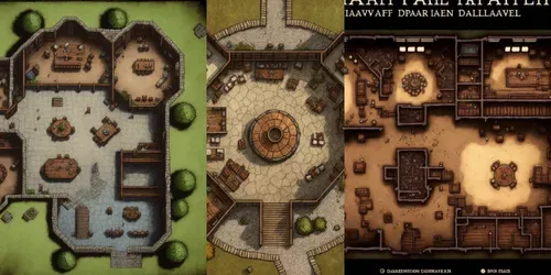 DnD Tavern Maps Midjourney Prompt | PromptBase