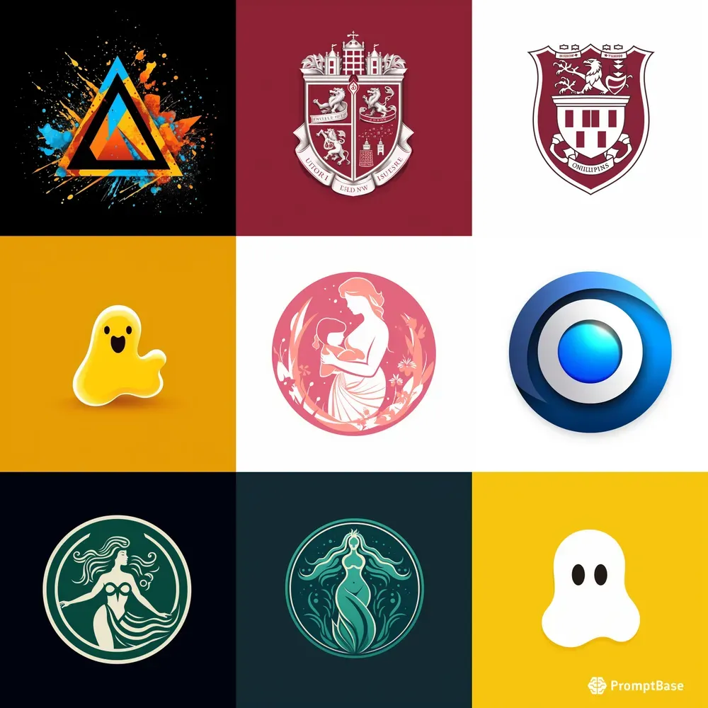 Detailed Logos Midjourney Prompt | PromptBase