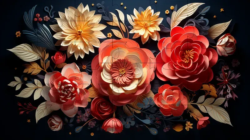 Layered Paper Style Art Midjourney Prompt | PromptBase