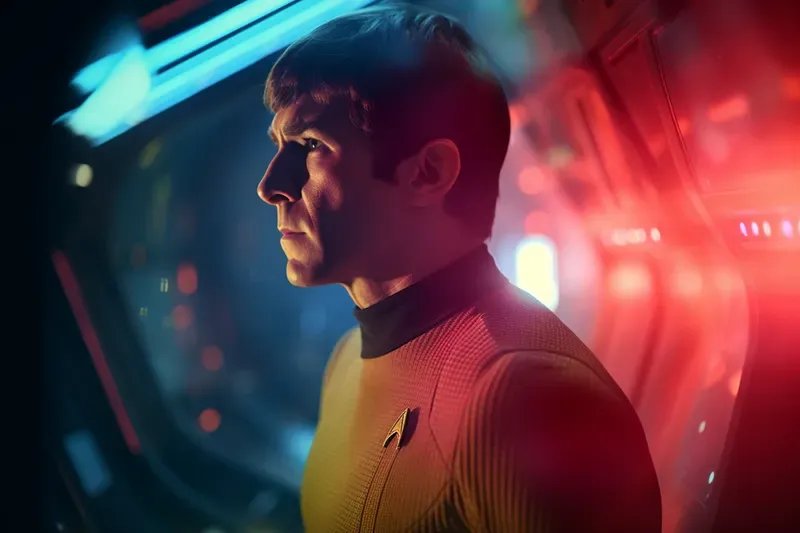 Star Trek Movie Frames Midjourney Prompt | PromptBase