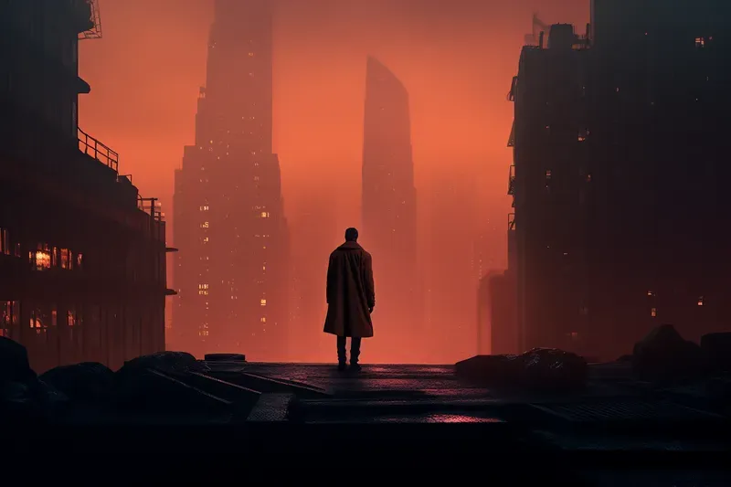Blade Runner Film Frames Midjourney Prompt | PromptBase