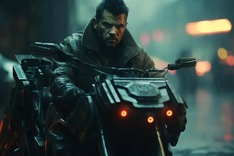 Blade Runner Film Frames Midjourney Prompt | PromptBase