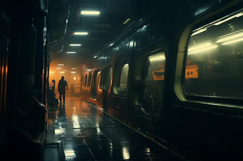 Blade Runner Film Frames Midjourney Prompt | PromptBase