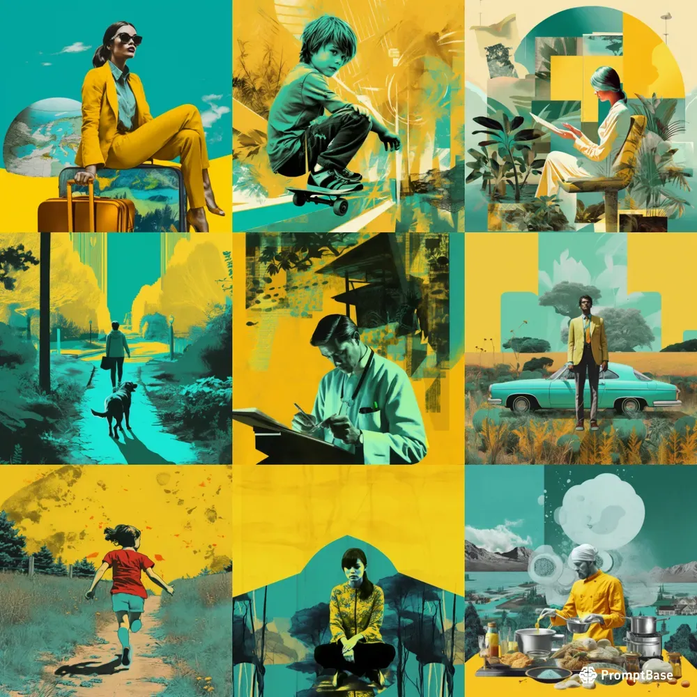 Graphic Design Poster Art Midjourney Prompt | PromptBase