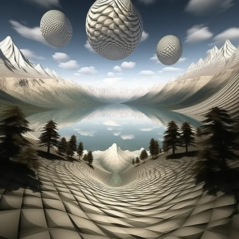 Mesmerizing Optical Illusions Midjourney Prompt | PromptBase