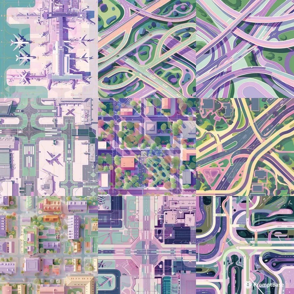 Maps Pathways Roads Plans Gamming Midjourney Prompt | PromptBase