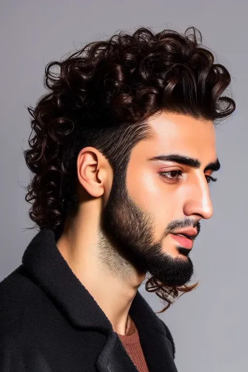 Hairstyles And Beard-cuts For Men Stable Diffusion Prompt | PromptBase