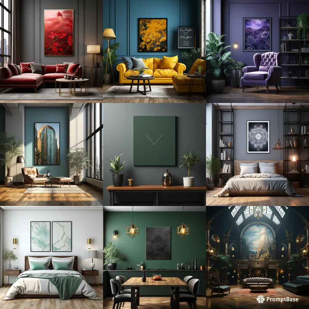 Room Mockup Pods Midjourney Prompt | PromptBase