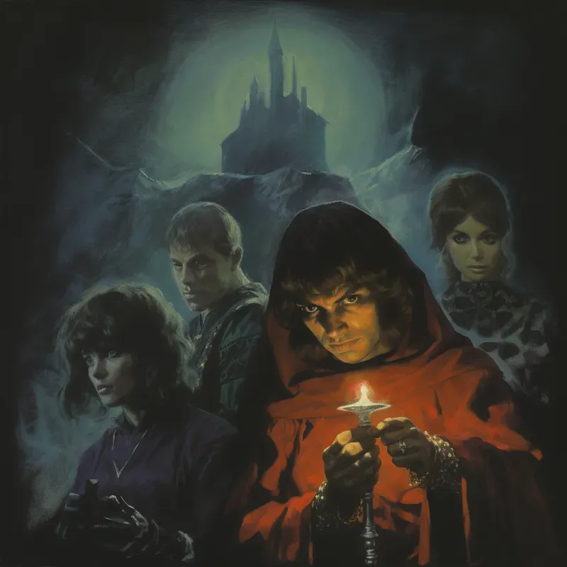 1960s Gothic Pulp Horror Covers Midjourney Prompt | PromptBase