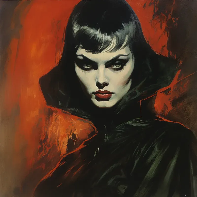 1960s Gothic Pulp Horror Covers Midjourney Prompt | PromptBase