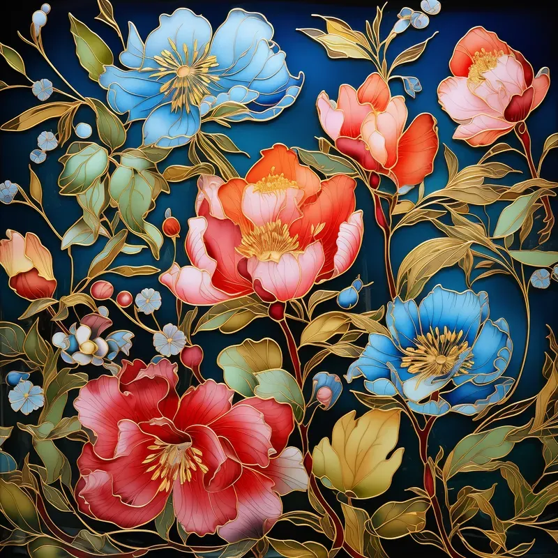 Cloisonnism Style Midjourney Prompt | PromptBase